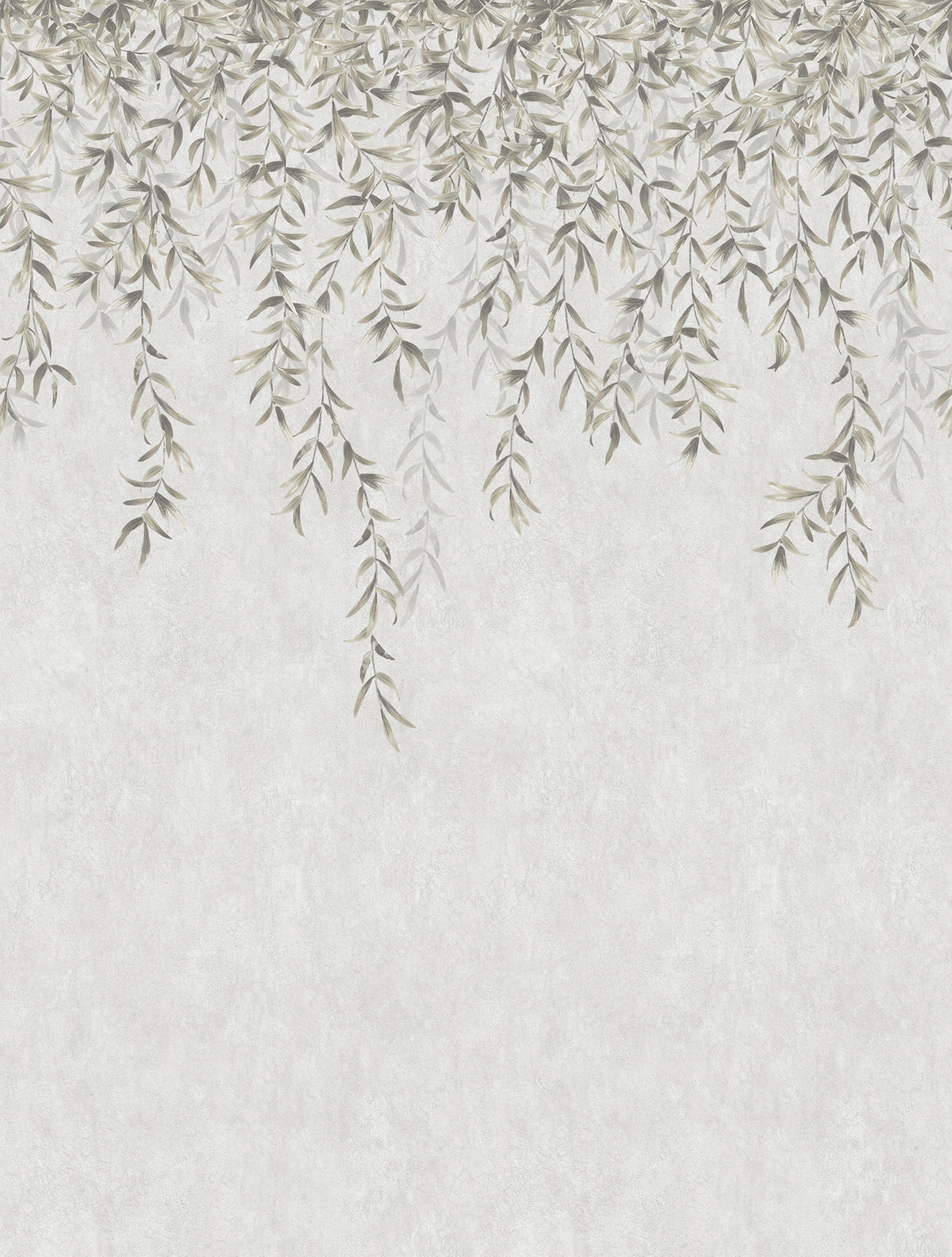 V146-1 MURAL GREENERY BEIGE - ICH